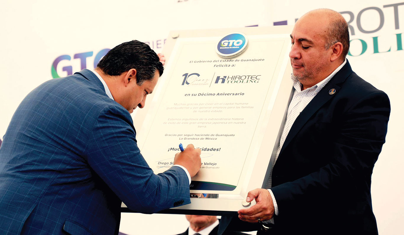 Hirotec Tooling cumple 10 años en Guanajuato – Kokó México